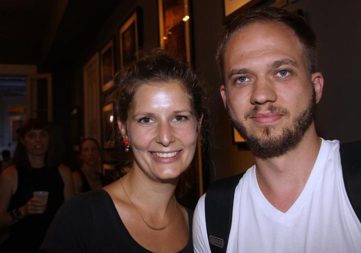 Steven Forster's Party Central: Frank Relle, Angela King at Dirty Linen ...