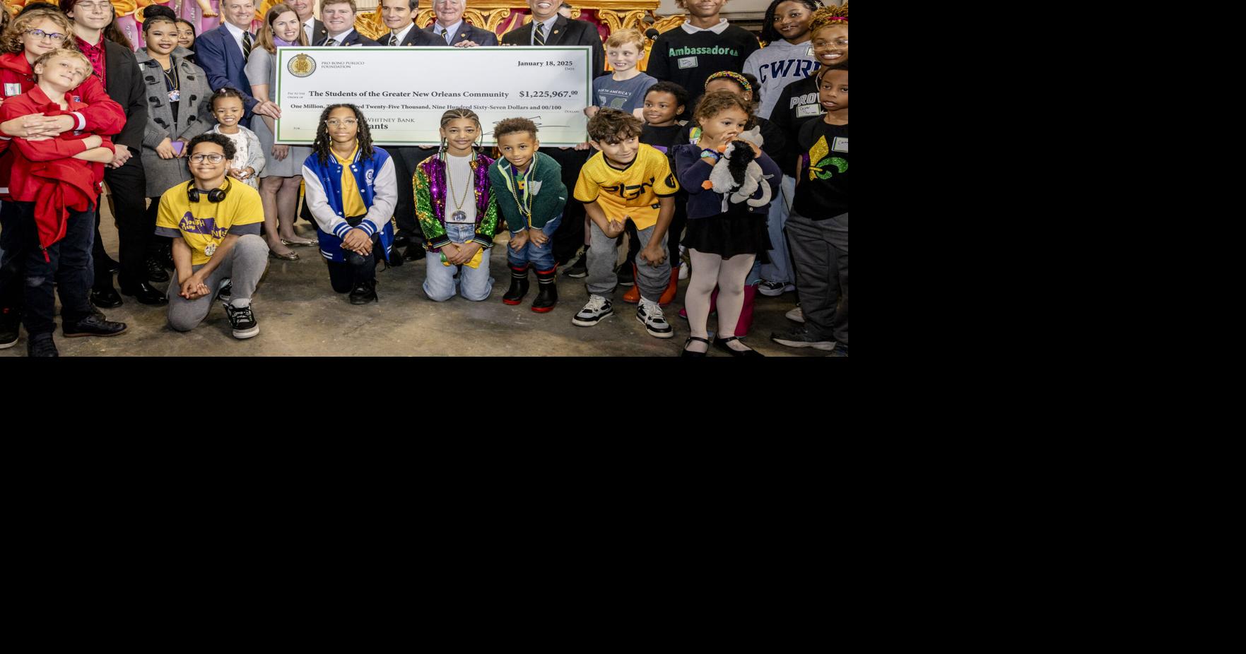 Rex foundation grants $1.2 million to New Orleans schools ...