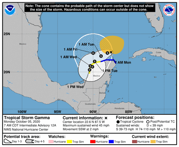 Tropical Storm Delta forms, expected to make landfall in Louisiana: See ...