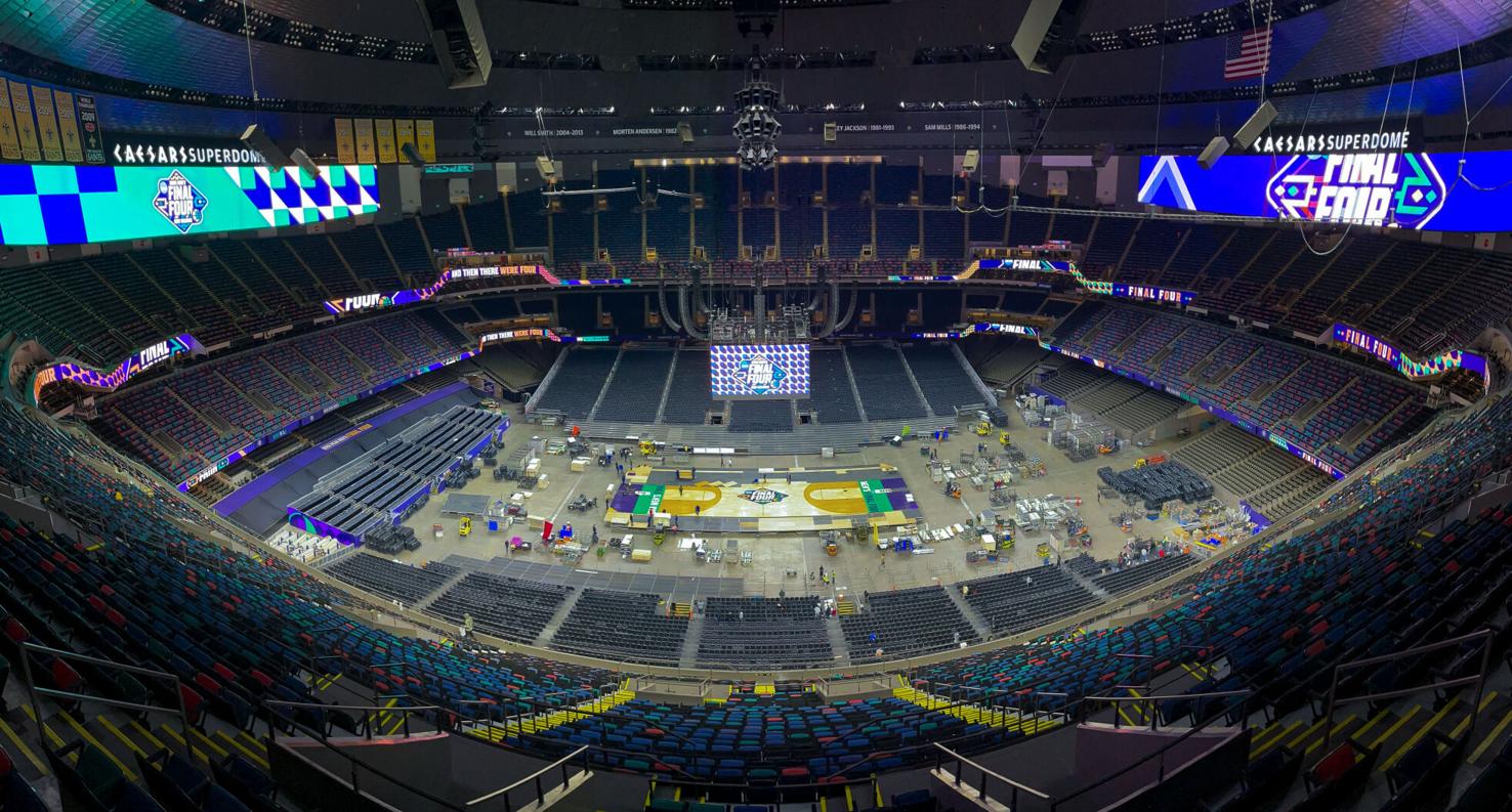 Photos: Check out the Caesars Superdome in New Orleans being ...