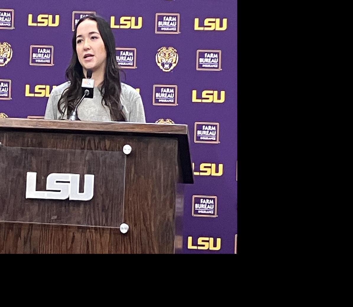 2024 Olympian Aleah Finnegan leads LSU gymnasts into season | LSU ...