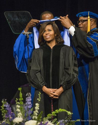Michelle Obama in New Orleans: College graduates must help others reach ...