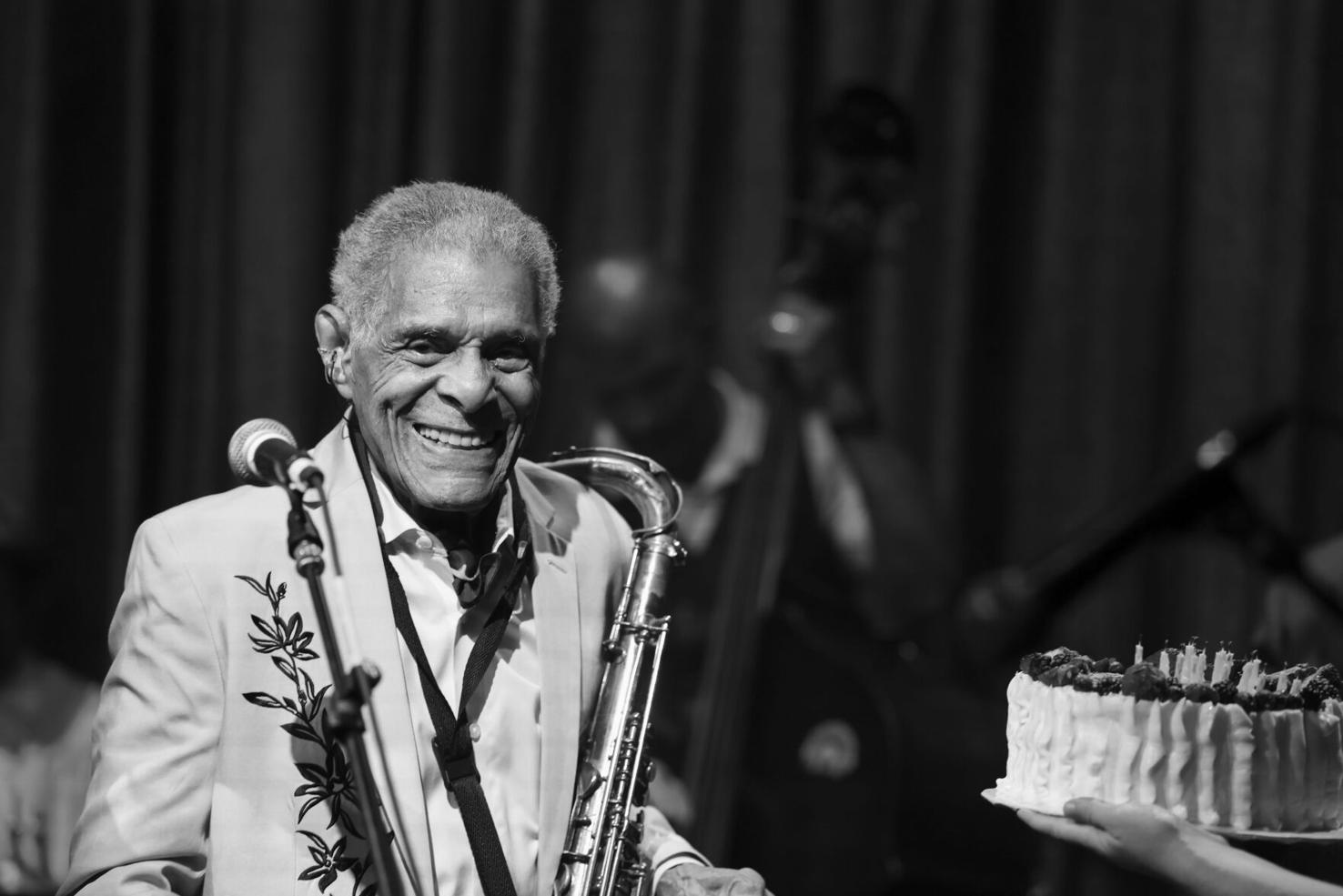 Charlie Gabriel celebrates 91st birthday at Toulouse Theater | Photos ...