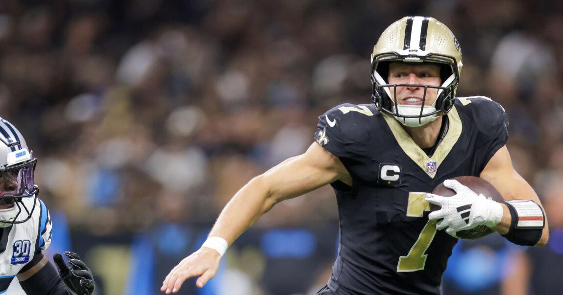 Taysom Hill (chest) ruled out, among inactives vs. Eagles | Saints ...