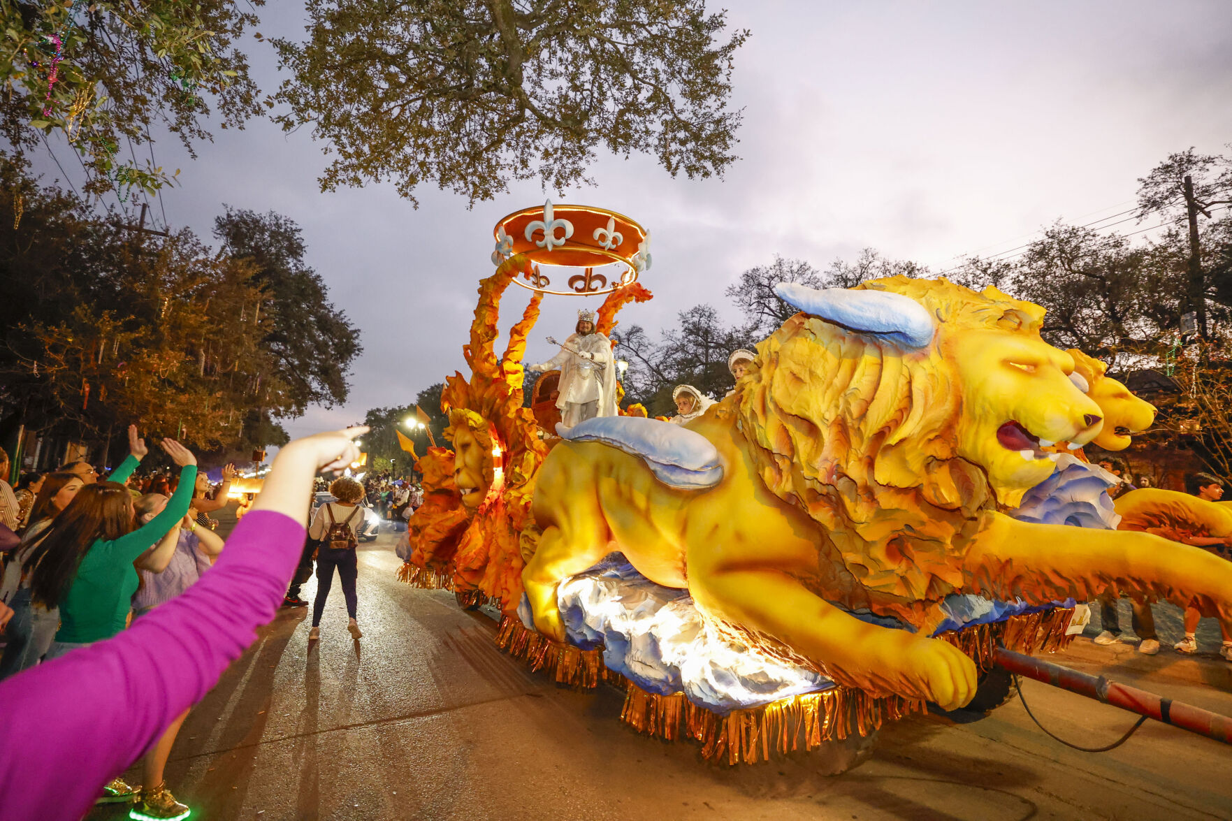 Photos: Krewe of Hermes parades on the uptown route | Entertainment ...