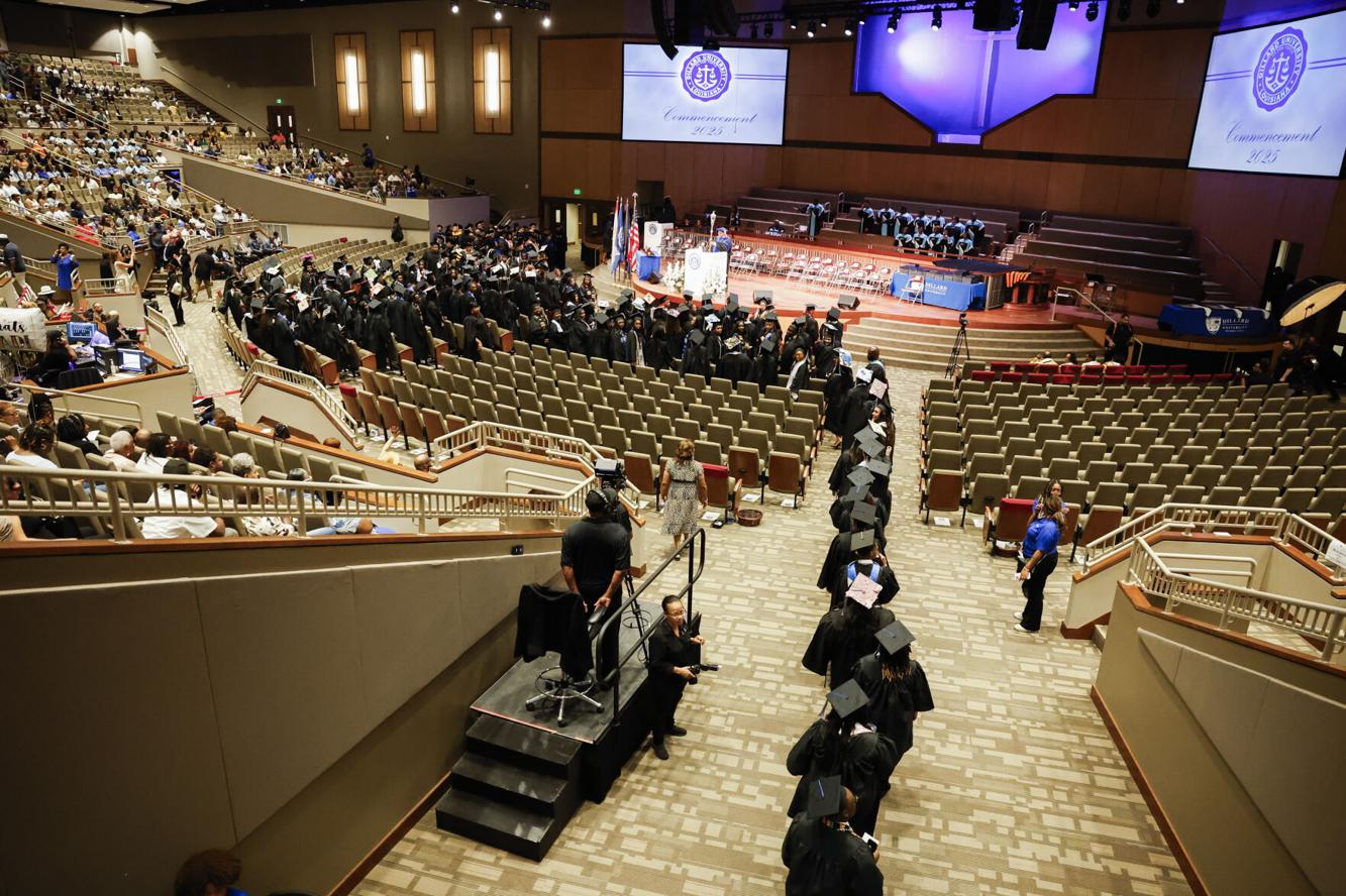 Dillard University holds 2025 Commencement Ceremony indoors | Photos ...