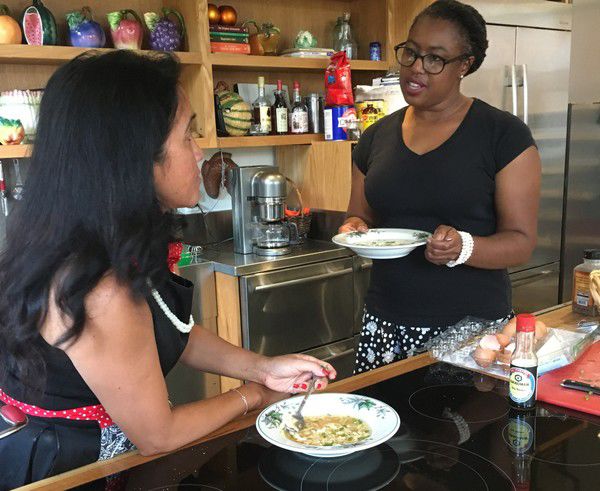 Watch Councilwoman Cyndi Nguyen make egg drop soup, talk food policy ...
