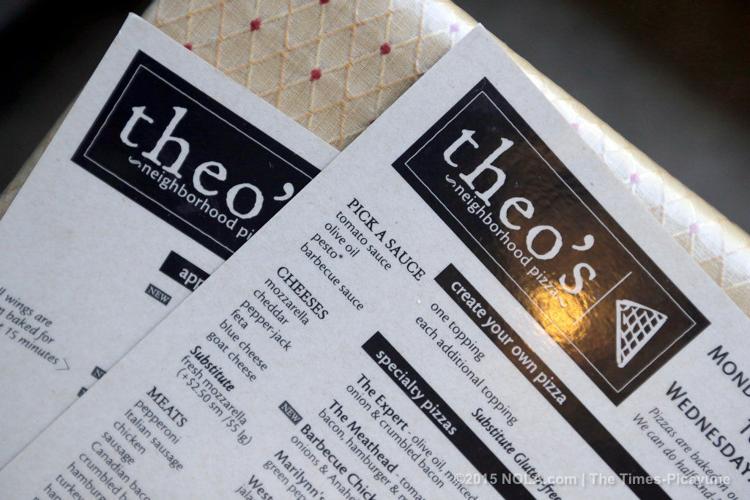 Theo's Pizza: Second stop on the Quest for the Readers Best pizza ...
