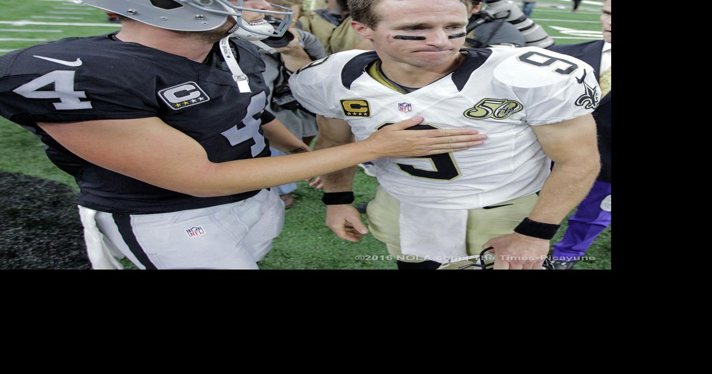 With new QB Derek Carr, Drew Brees thinks Saints are 'well-positioned ...
