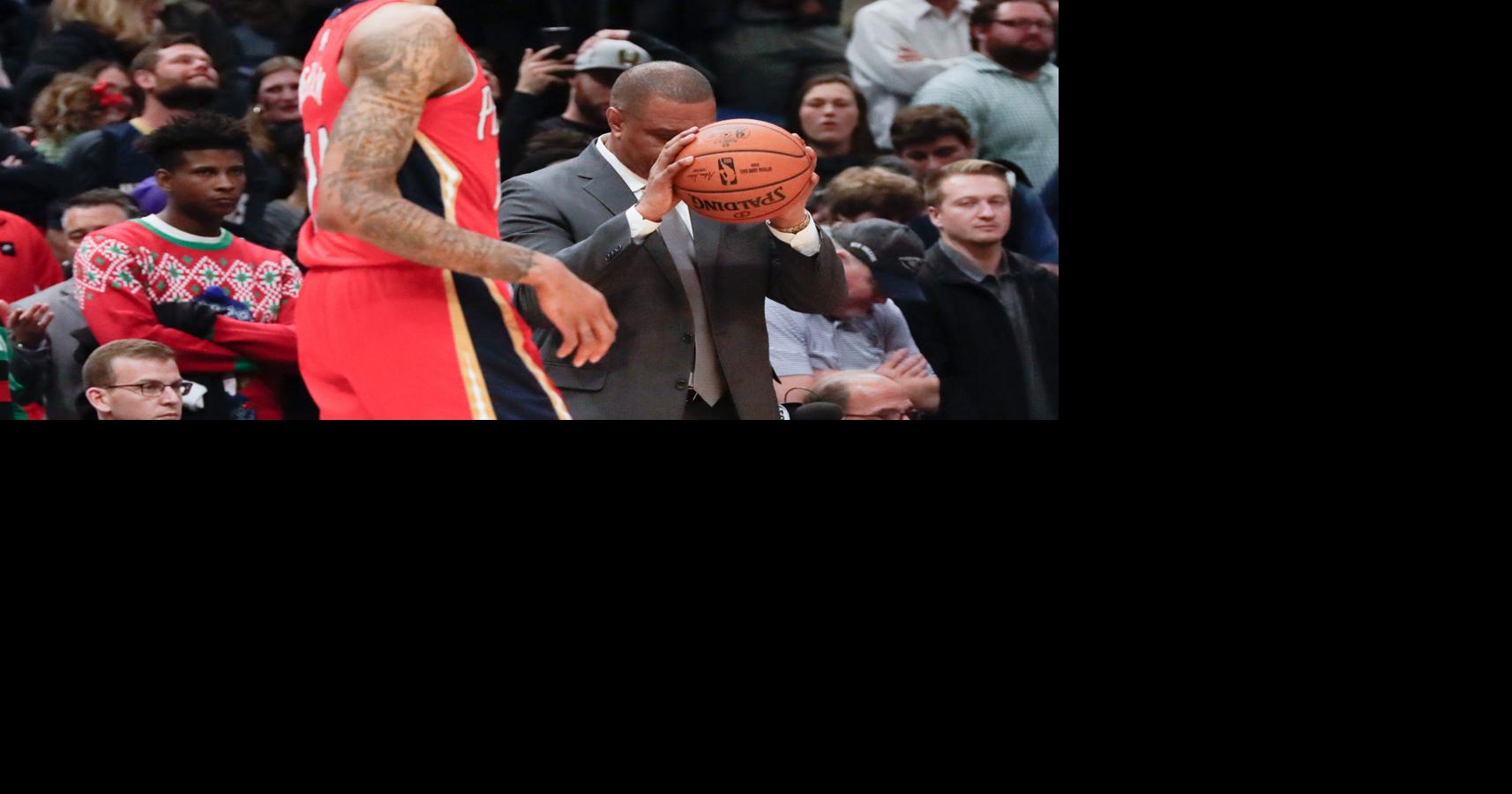 Photos: The New Orleans Pelicans lose 13 straight in OT to the Brooklyn ...