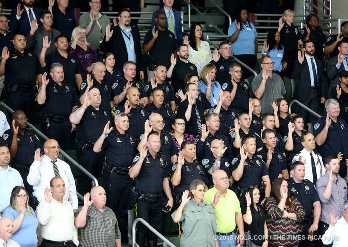 Newly-elected Jefferson Parish Sheriff Joseph Lopinto takes oath of ...