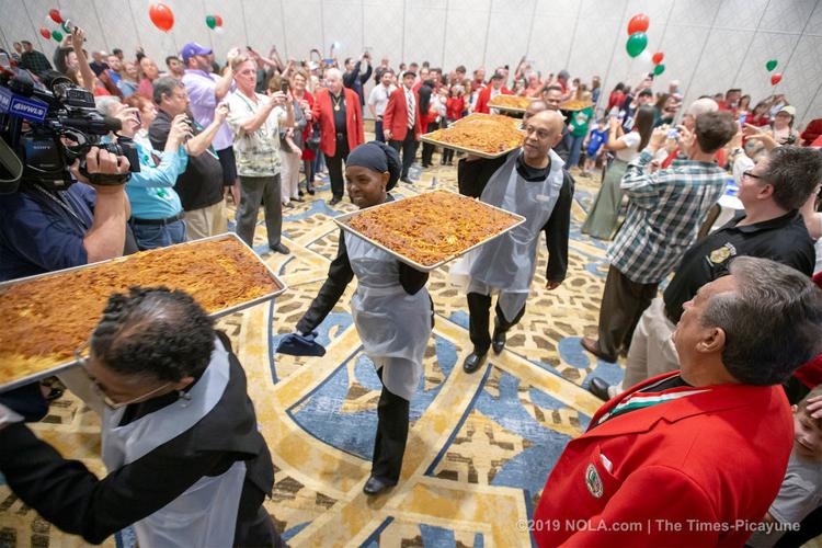"World’s Largest Pasta Dish" is devoured by Italian American St Joseph ...