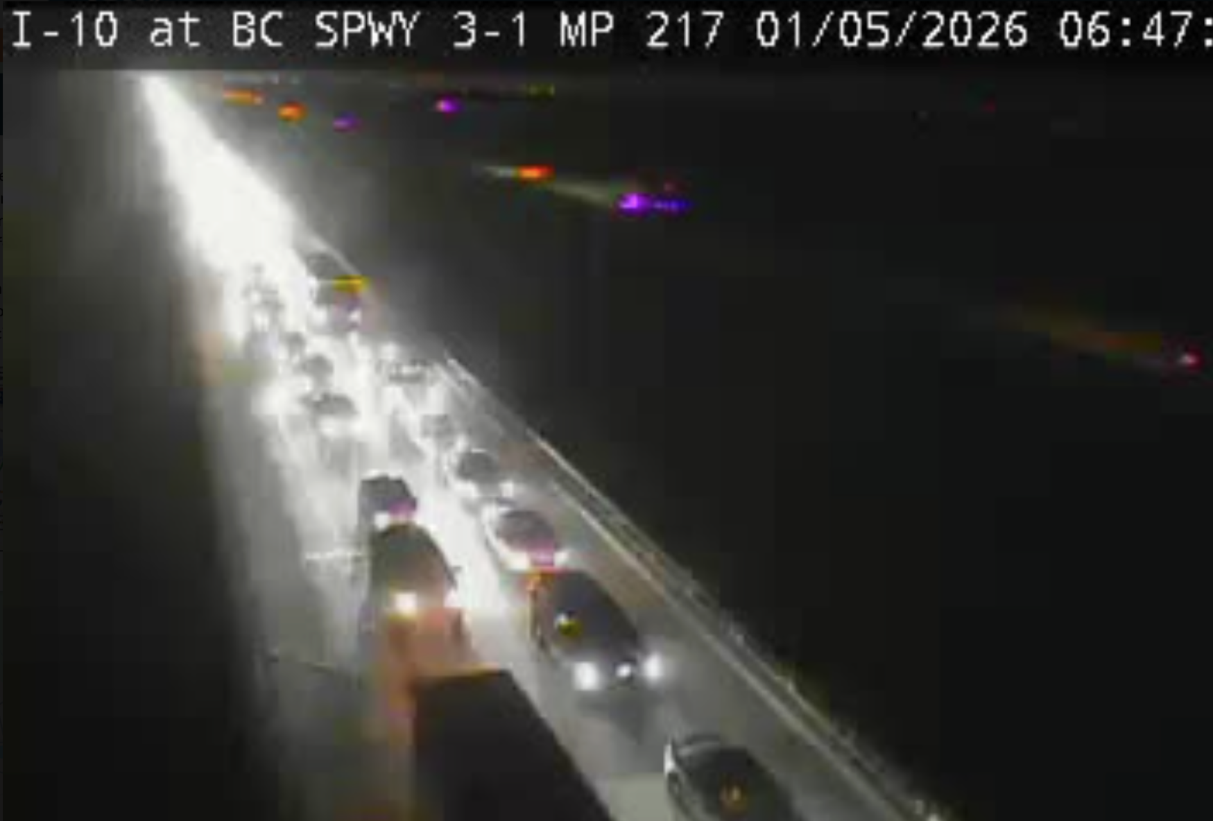I-10 closed over Bonnet Carre Spillway due to vehicle fire | Traffic ...