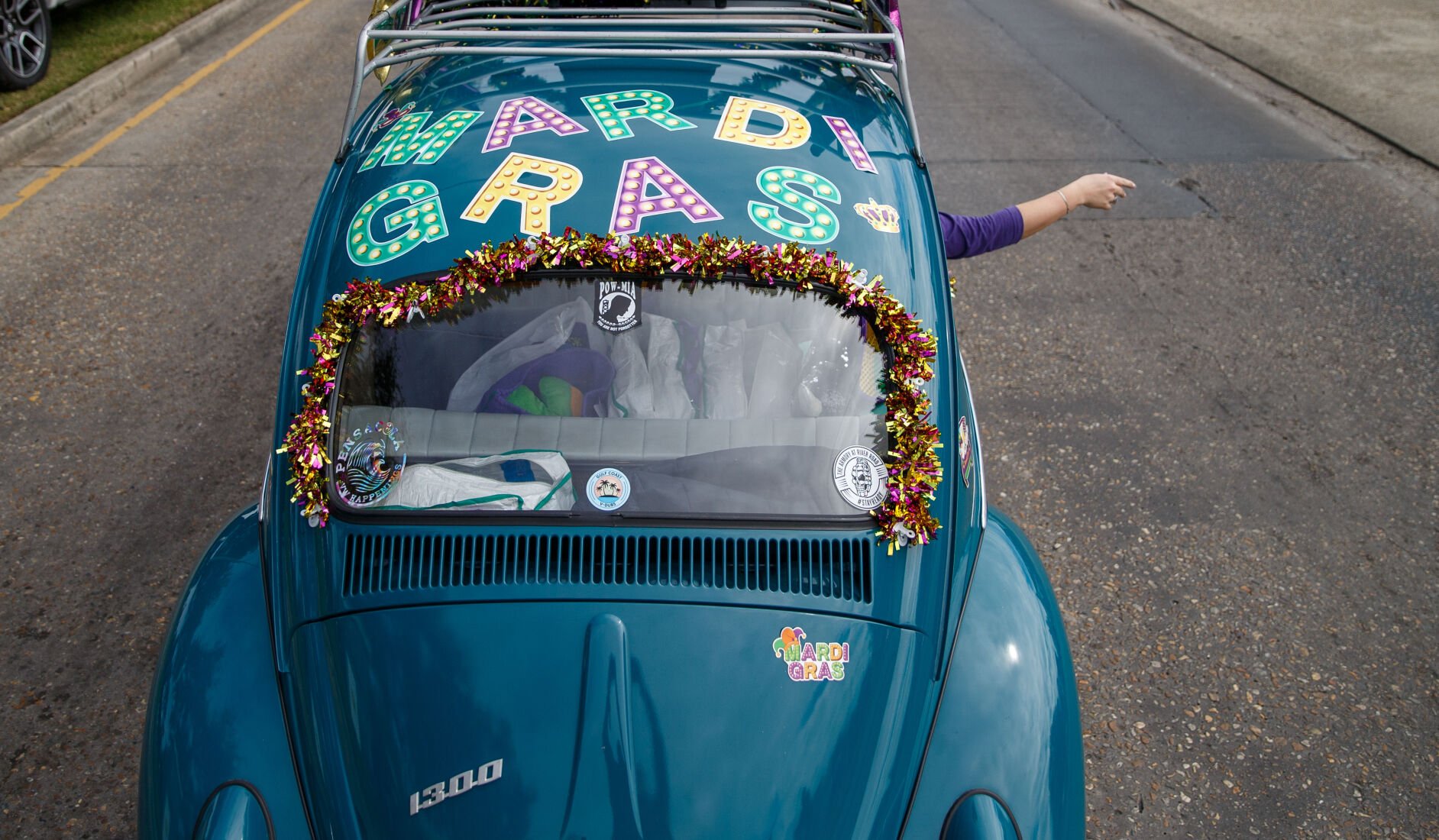 Check out the photo of the Knights of Nemesis parade rolling in ...