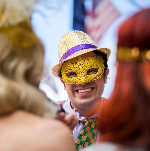 Photos: Annual 'Greasing of the Poles' event kicks off Mardi Gras ...