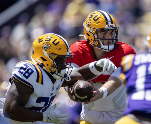 Garrett Nussmeier talks new LSU offense at Manning academy | LSU | nola.com