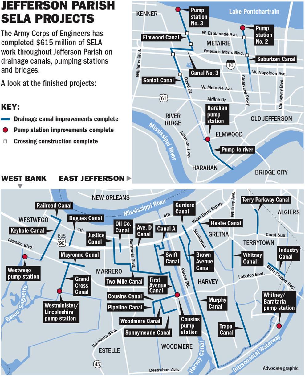 Corps, Jefferson Parish officials celebrate completion of flood ...