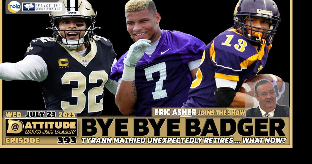 Tyrann Mathieu retires from Saints & NFL: Dattitude Podcast | Sports ...