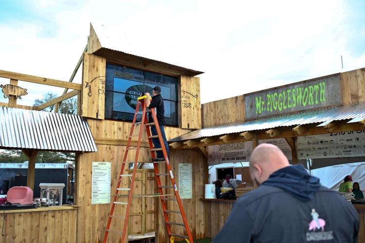 Hogs for the Cause barbecue teams go hog wild on booth design | Home ...