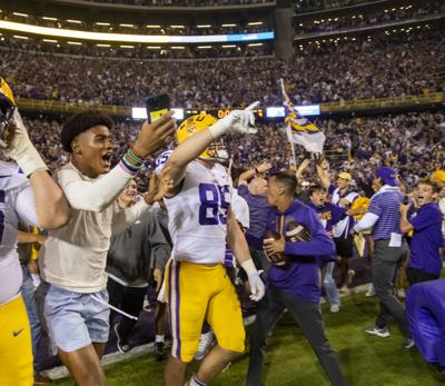 Did you film yourself celebrating LSU's win over Alabama? We want to ...