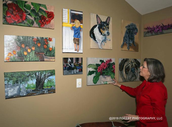 Donna Richard enjoying her journey through the art world | Archive ...