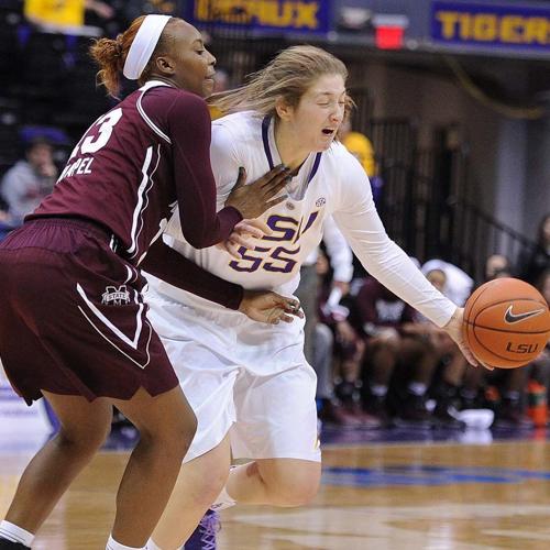 McKinney's career night sparks No. 14 LSU women past Mississippi State ...