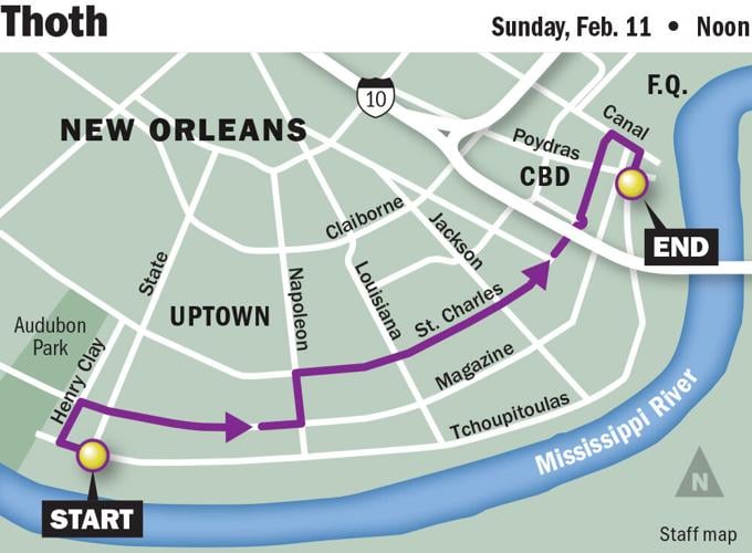 See maps, schedule for New Orleans Mardi Gras float parades | Mardi ...