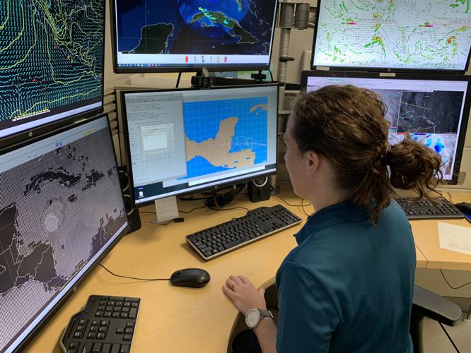 A 'hurricane hunter' trades planes for forecasting bullpen | Louisiana ...