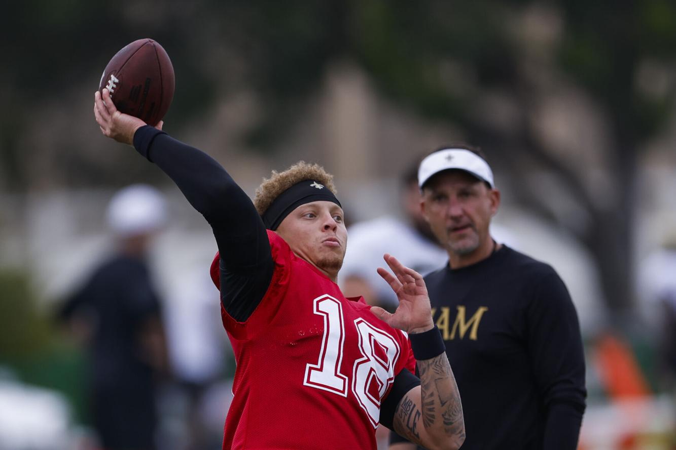 Spencer Rattler making Saints backup QB battle a debate | Saints | nola.com