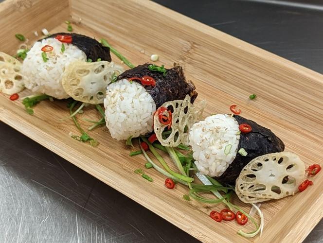 Midday trio of tastes offered at NOCHI Food Hall with barbecue ...