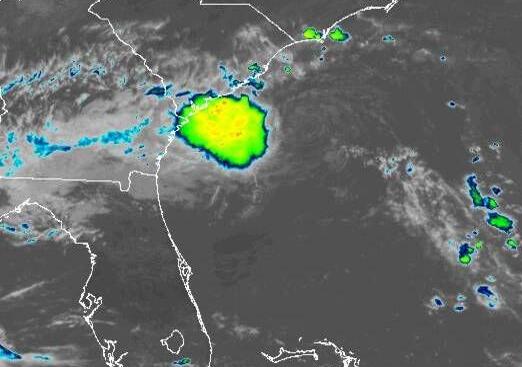 Tropical depression forms off coast of South Carolina, expected to ...