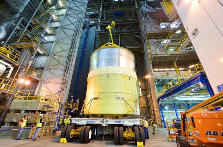 See photos of the latest NASA rocket piece built in New Orleans ...