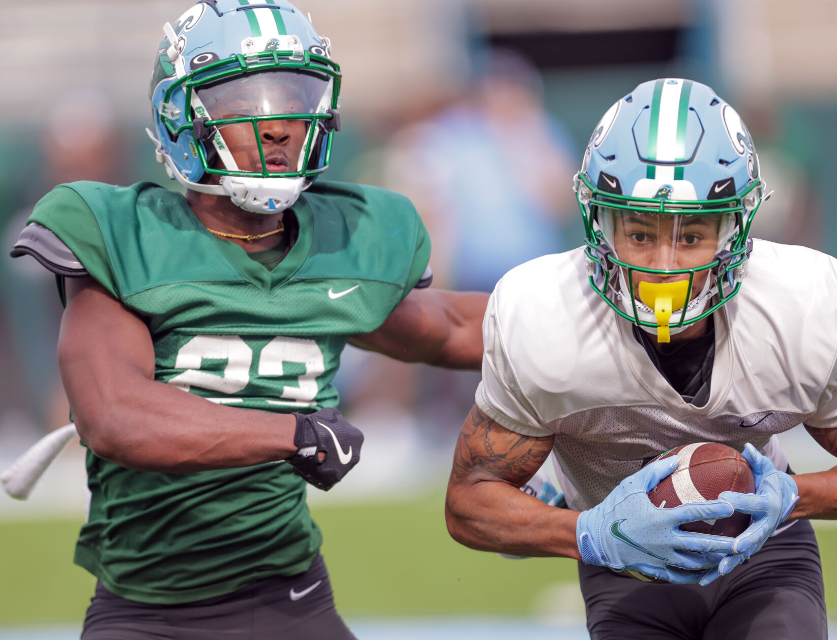 Tulane wideout Dontae Fleming excelling in preseason camp | Tulane ...