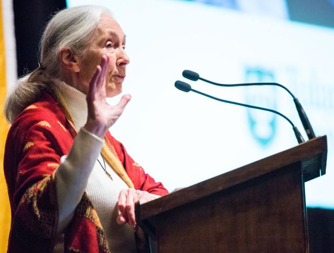 Jane Goodall brings her story, calls for change to sold-out Tulane ...