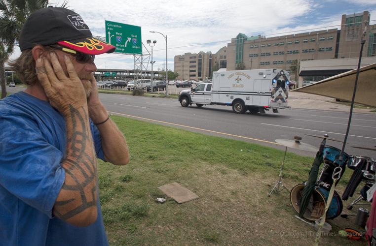 Homeless drummer marches to his own beat -- and he's happy | Archive ...