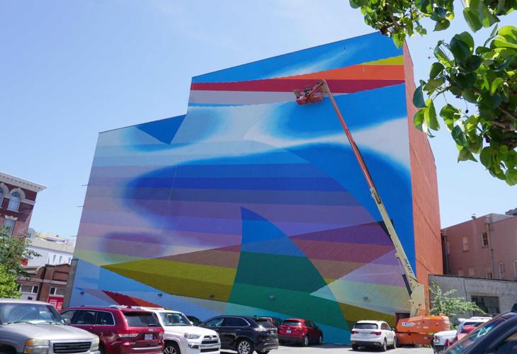 5 major murals add splash to the CBD skyline: See them Saturday | Arts ...