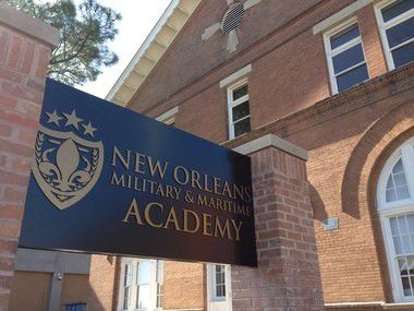 New Orleans Military and Maritime Academy campus in Algiers dedicated ...