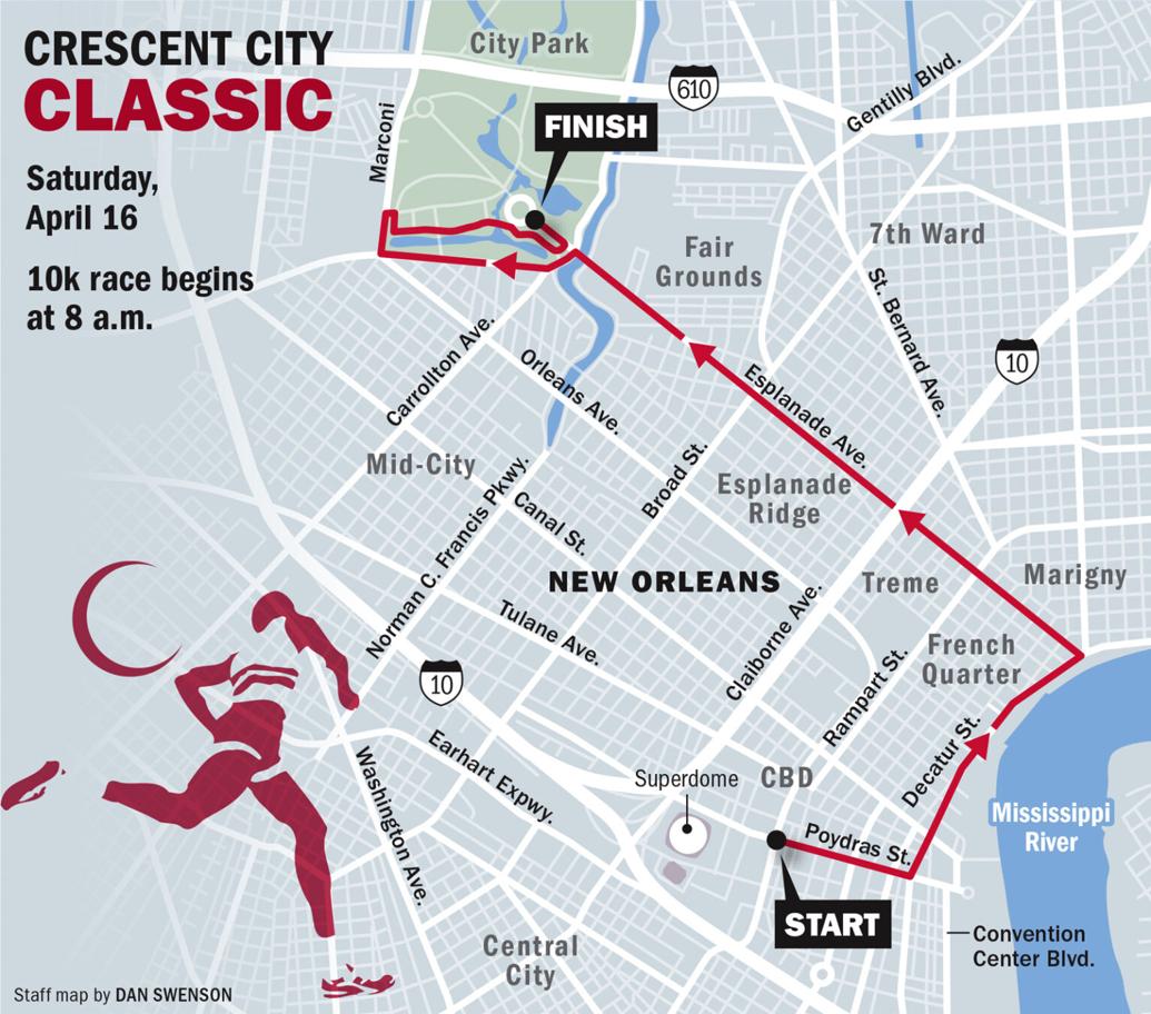 Crescent City Classic: See the route map, what to know about parking ...
