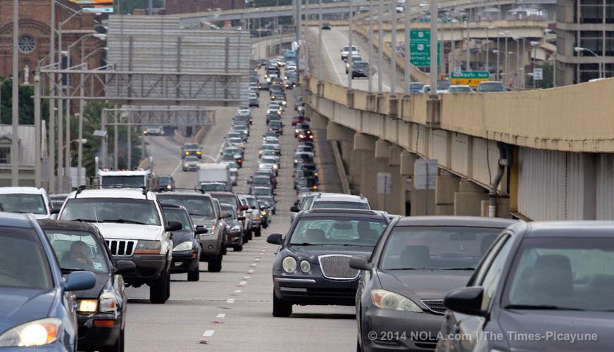 Pontchartrain Expressway overhaul to relieve gridlock begins with ramp ...