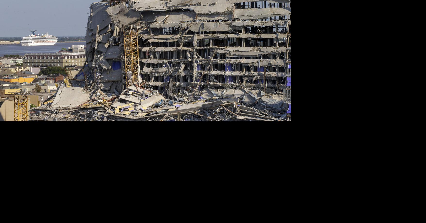 Collapsed Hard Rock Hotel in New Orleans won't be imploded after all ...
