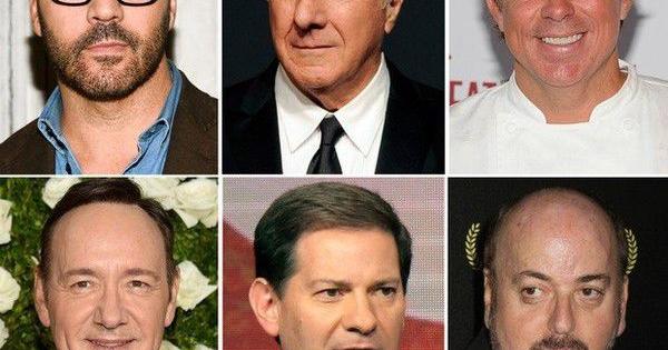 After Weinstein, 97 public figures were accused of sexual misconduct ...
