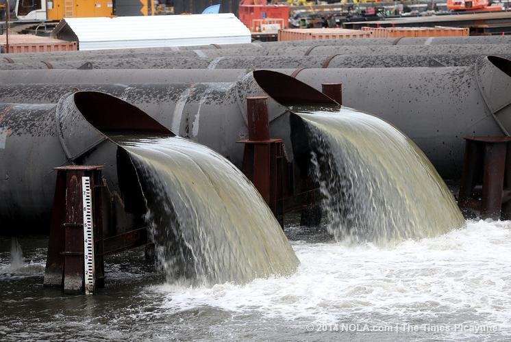 New Orleans area hurricane levee system: New Orleans drainage canals ...