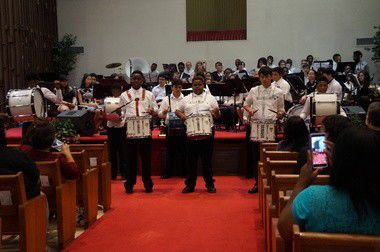 Marrero Middle band students showcase their appreciation for faculty ...
