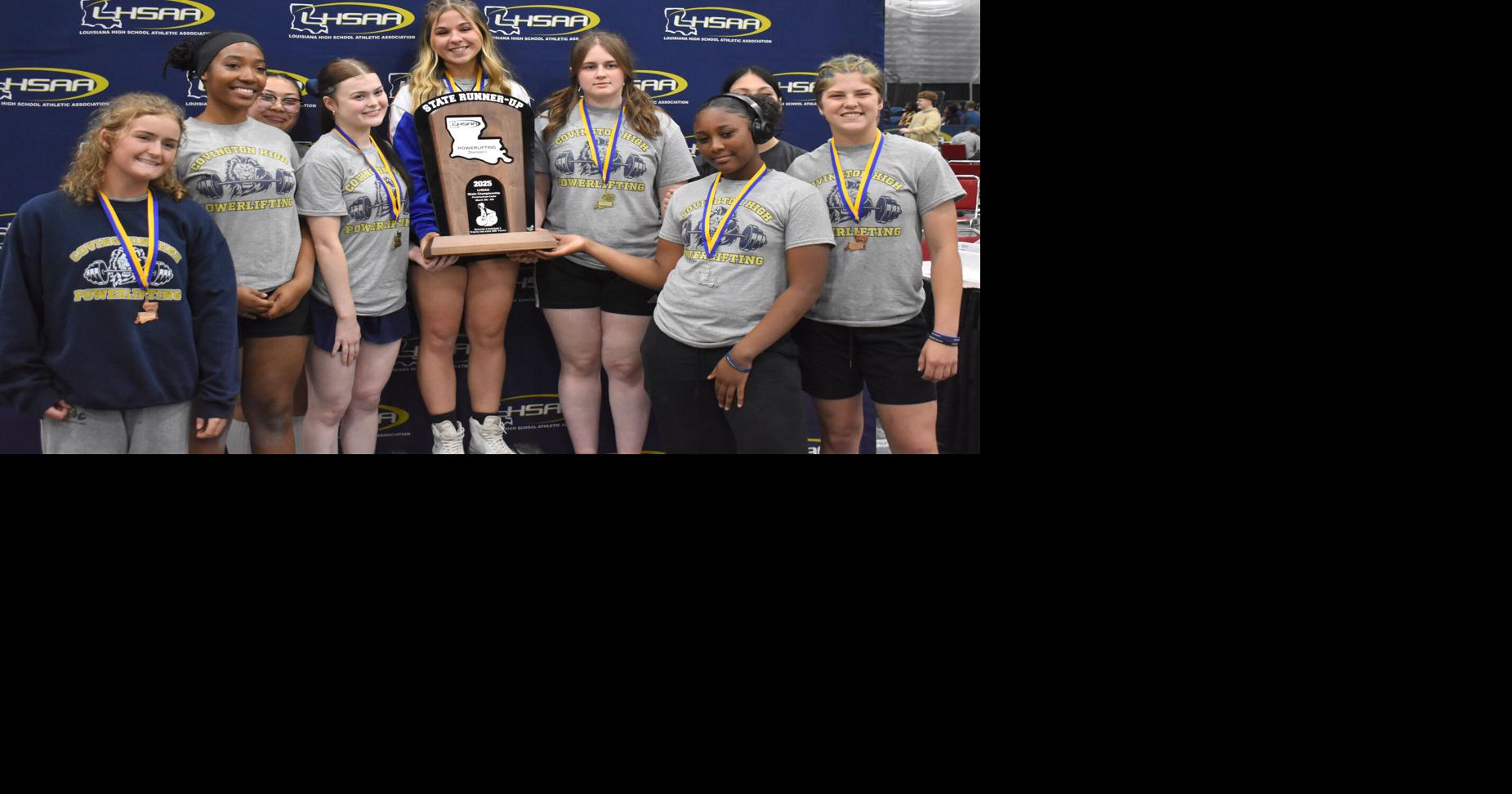 Covington girls place 2nd as state powerlifting meet hosts | Prep ...