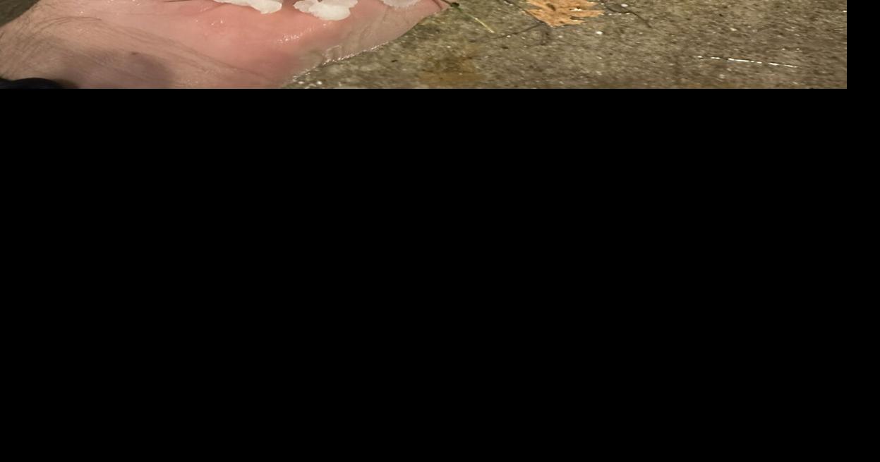 Watch as hail pelts northshore, Slidell, Hammond | Weather | nola.com