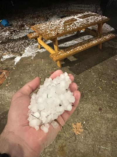 Watch as hail pelts northshore, Slidell, Hammond | Weather | nola.com