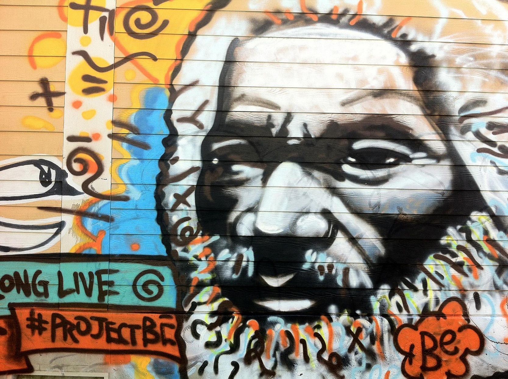 Brandan Odums' graffiti masterpiece celebrates civil rights heroes ...