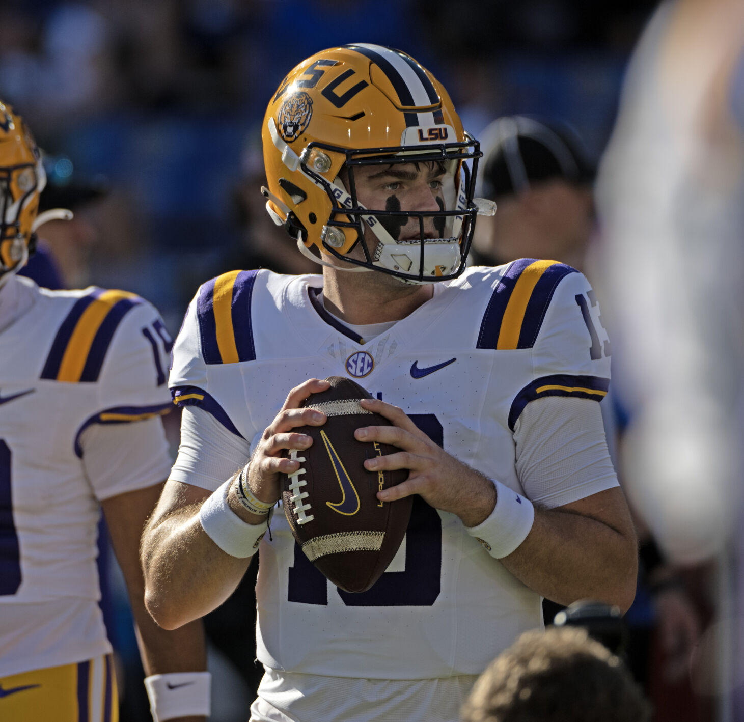 Garrett Nussmeier injury rumors after LSU football practice | LSU ...