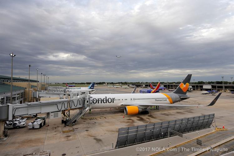 Condor Airlines' nonstop flight from New Orleans to Frankfurt makes its ...