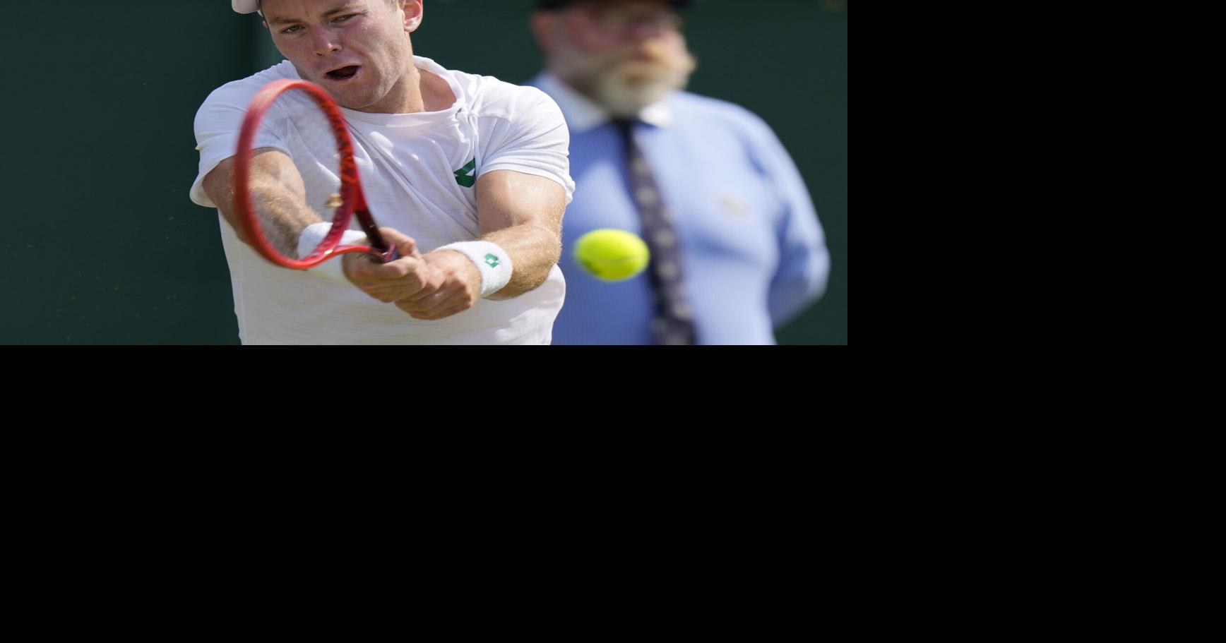 Rising star: ex-Tulane tennis player Dominik Koepfer is not content ...